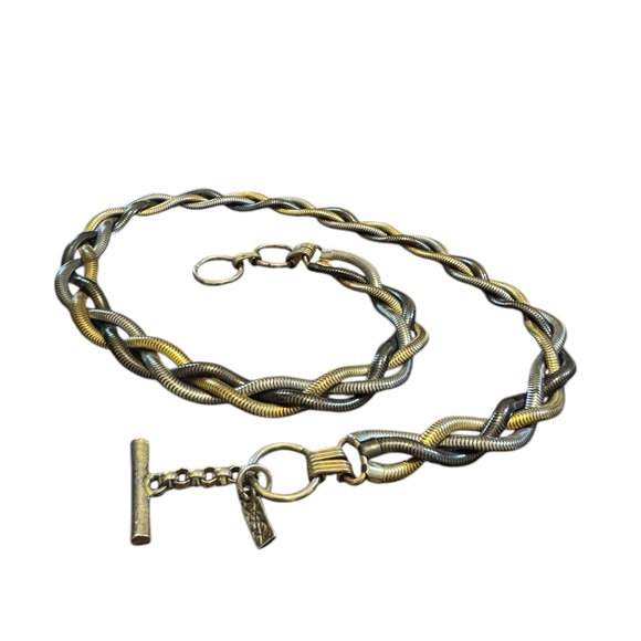 Yves Saint Laurent | Accessories | Ysl Tri Tone Metal Belt | Poshmark